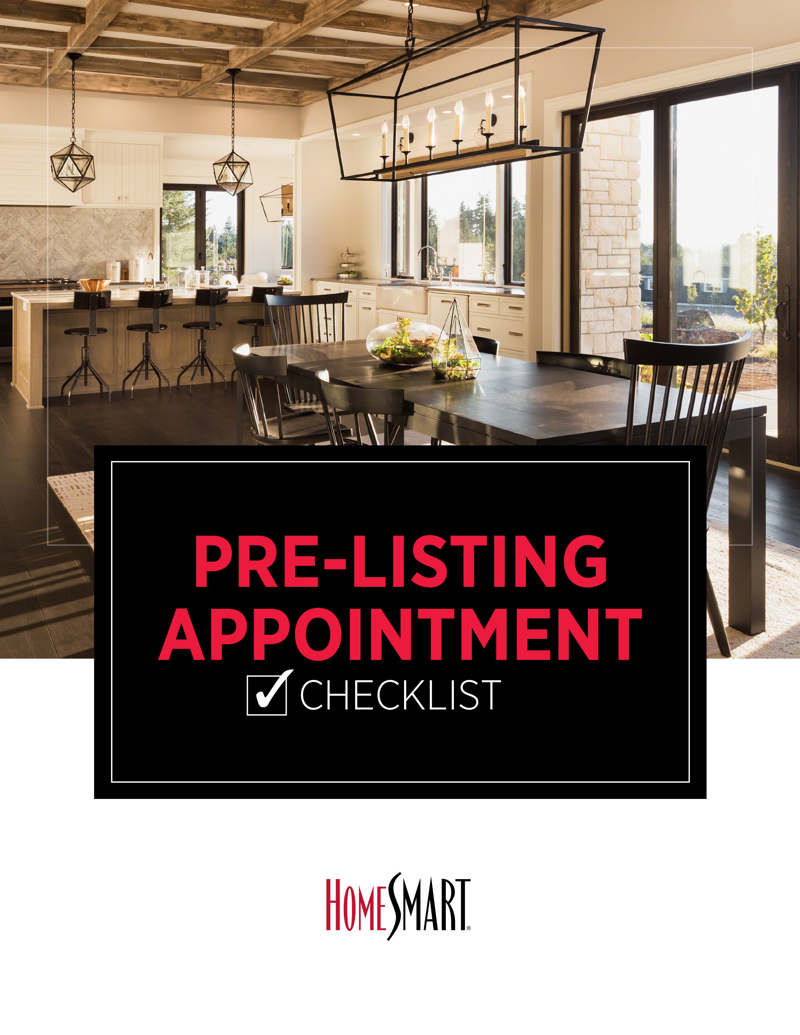 Pre-Listing Appointment Checklist